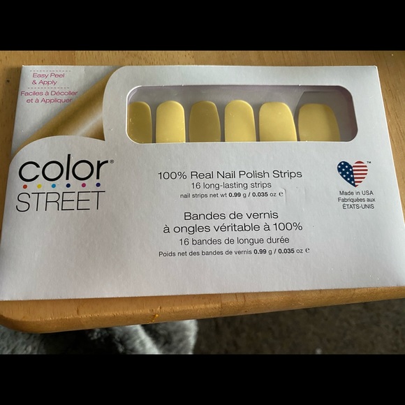 Color Street | Other | Belgian Buttercup Color Street Nails | Poshmark